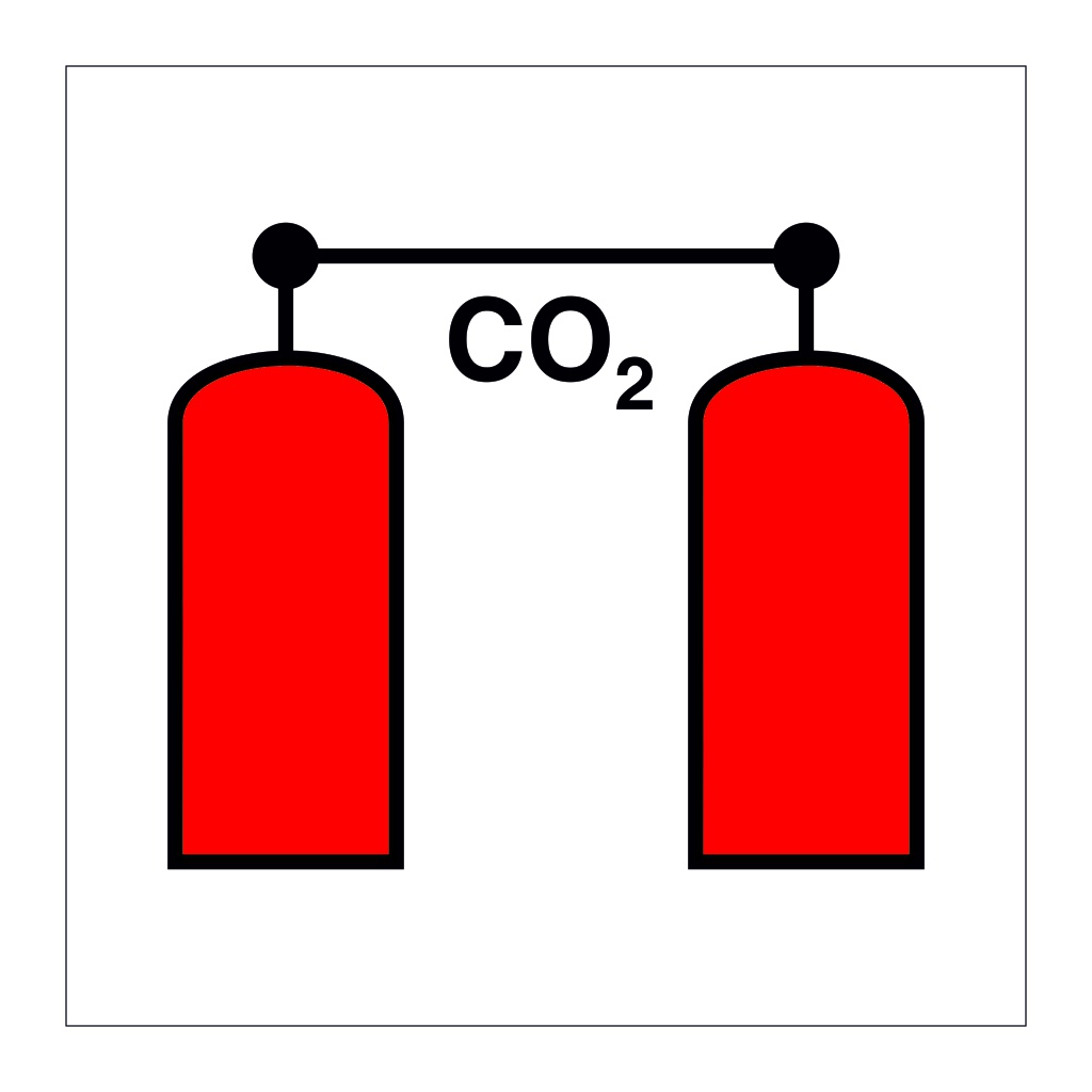 CO2 Release Station (Marine Sign) | British Safety Signs
