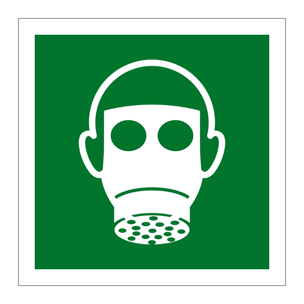 Smoke hood symbol (Marine Sign) | British Safety Signs