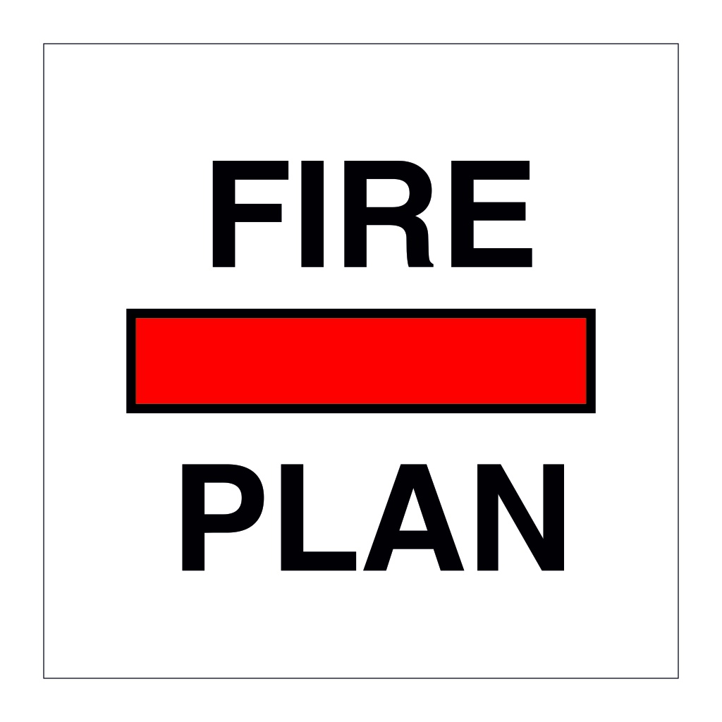 Fire control plan (Marine Sign) | British Safety Signs
