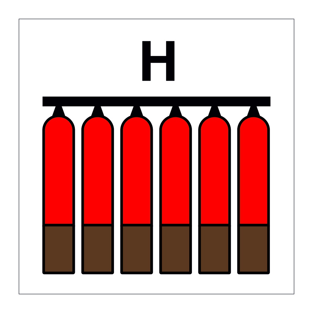 Halon gas fixed fire extinguishing battery (Marine Sign) | British ...