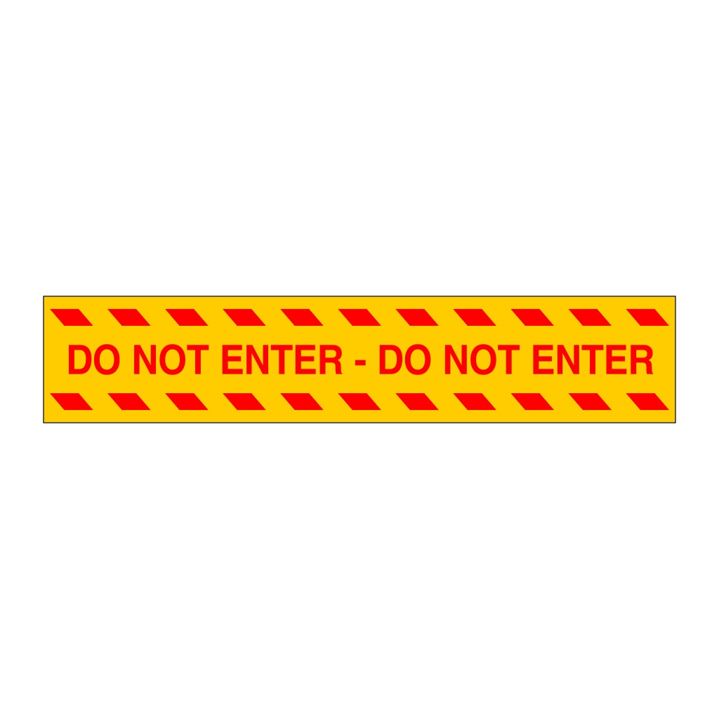 Do Not Enter (Marine Sign) | British Safety Signs