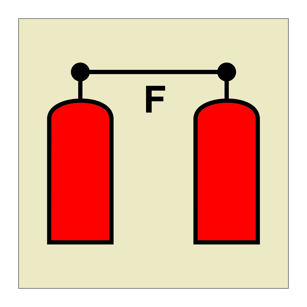 Foam release station (Marine Sign) | British Safety Signs