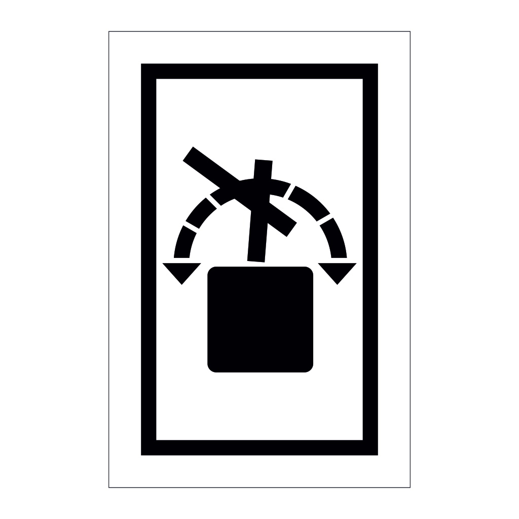 Do not roll (Marine Sign) | British Safety Signs