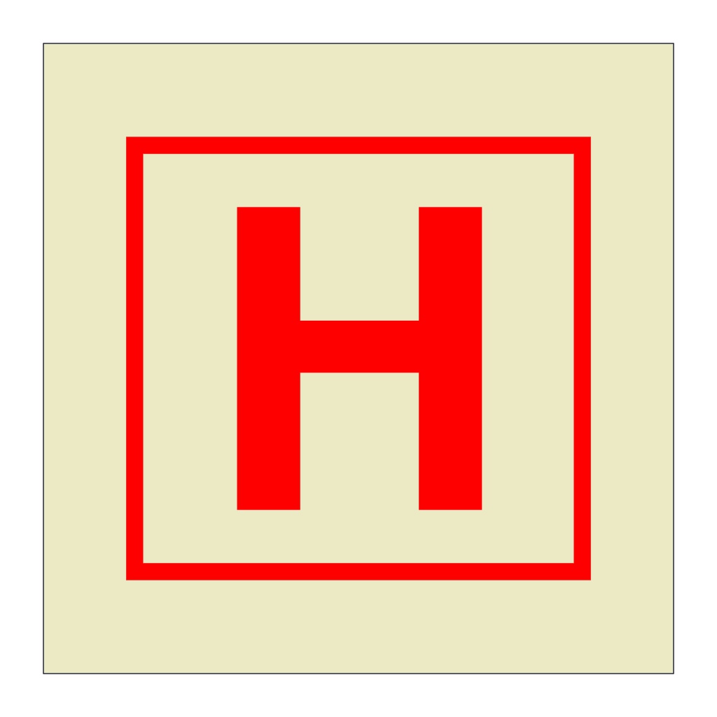 Helicopter equipment (Marine Sign) | British Safety Signs