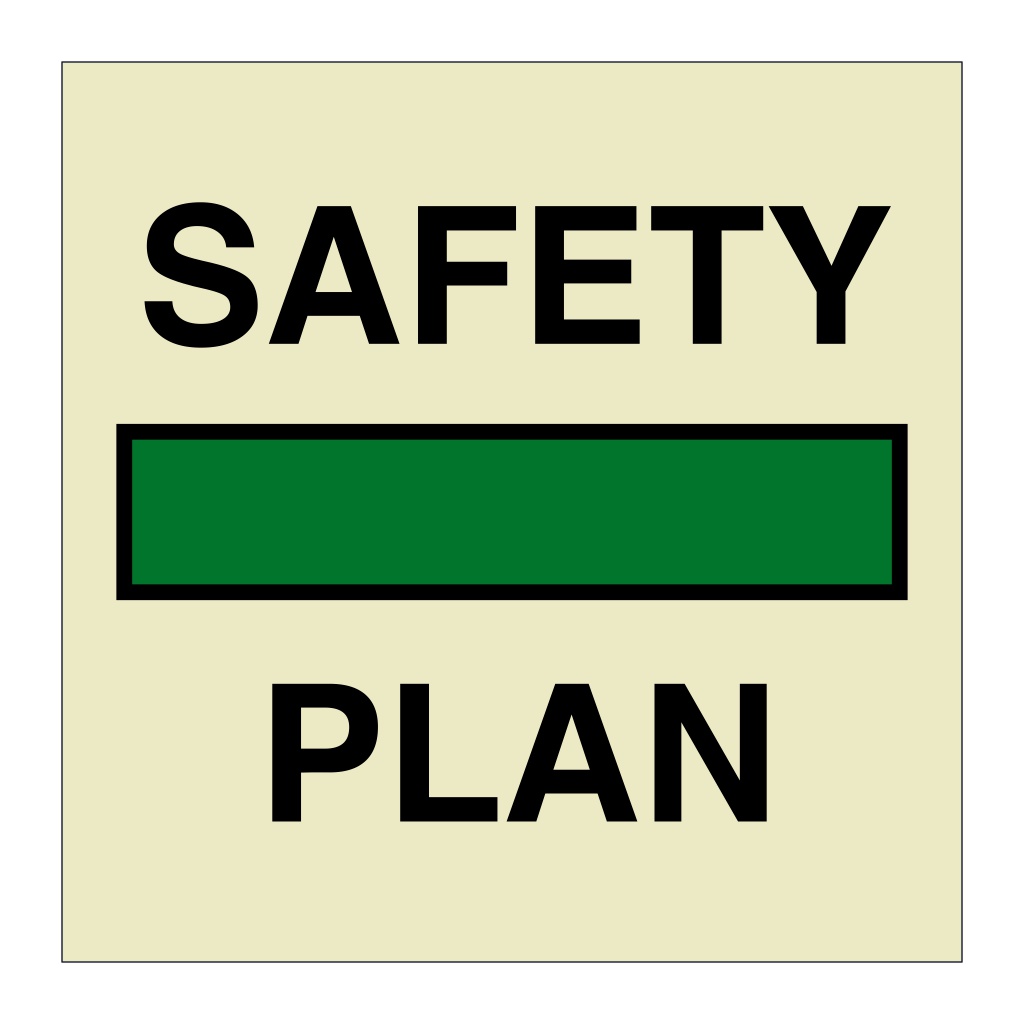 Safety Plan (Marine Sign) | British Safety Signs