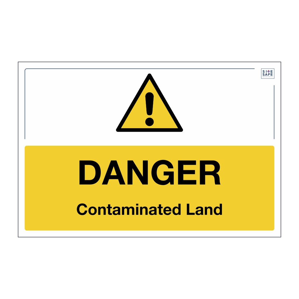 Contaminated Area Sign