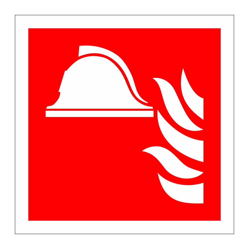 Fire fighting equipment symbol sign | British Safety Signs