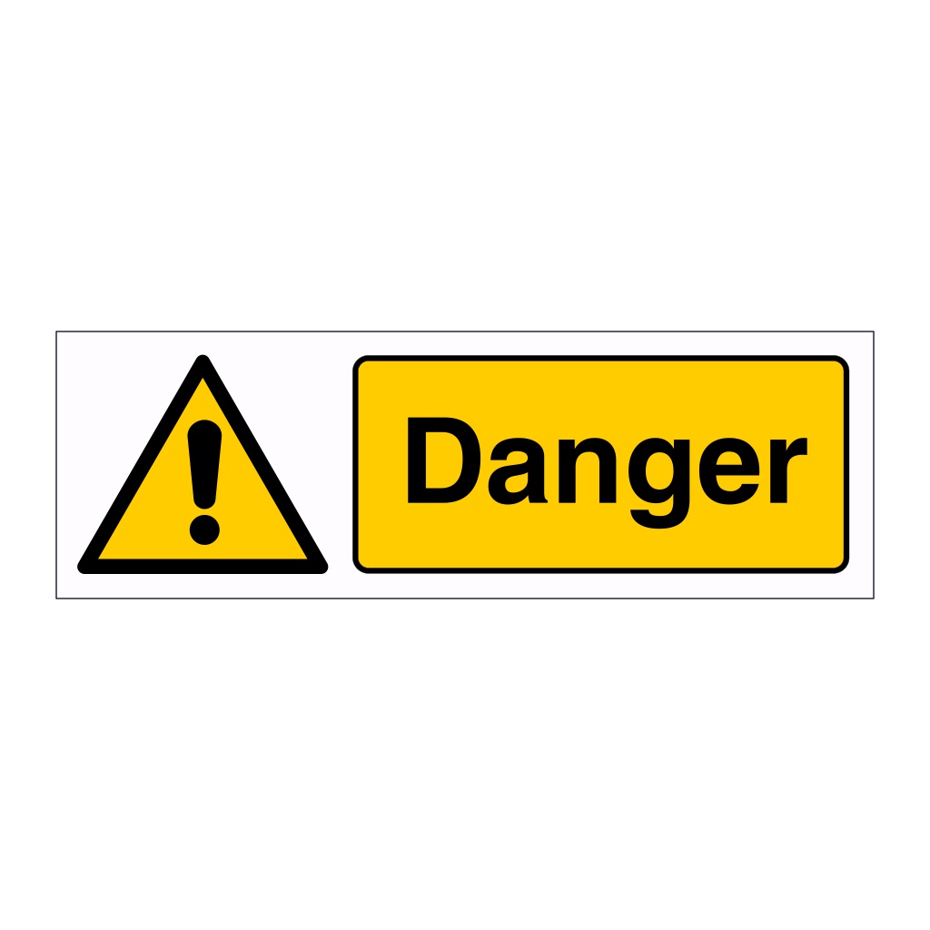 Danger sign | British Safety Signs