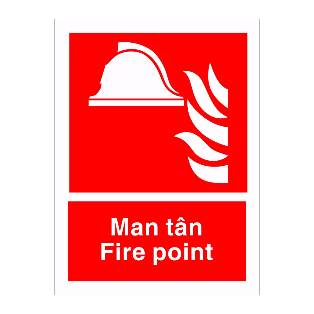 Fire point English/Welsh sign | British Safety Signs