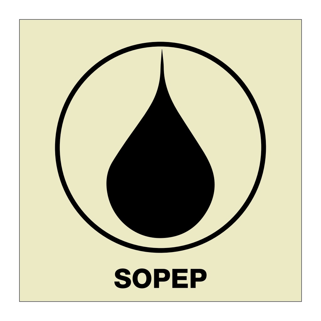 Sopep kit (Marine Sign) | British Safety Signs