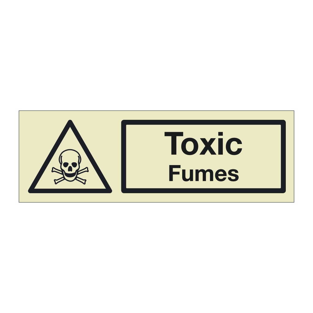 Toxic Fumes (Marine Sign) | British Safety Signs