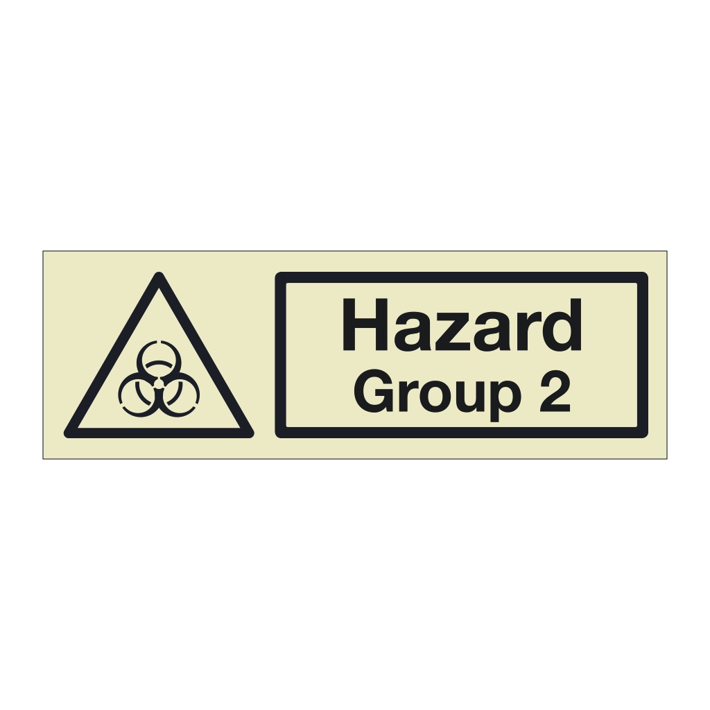 Hazard Group 2 (Marine Sign) | British Safety Signs