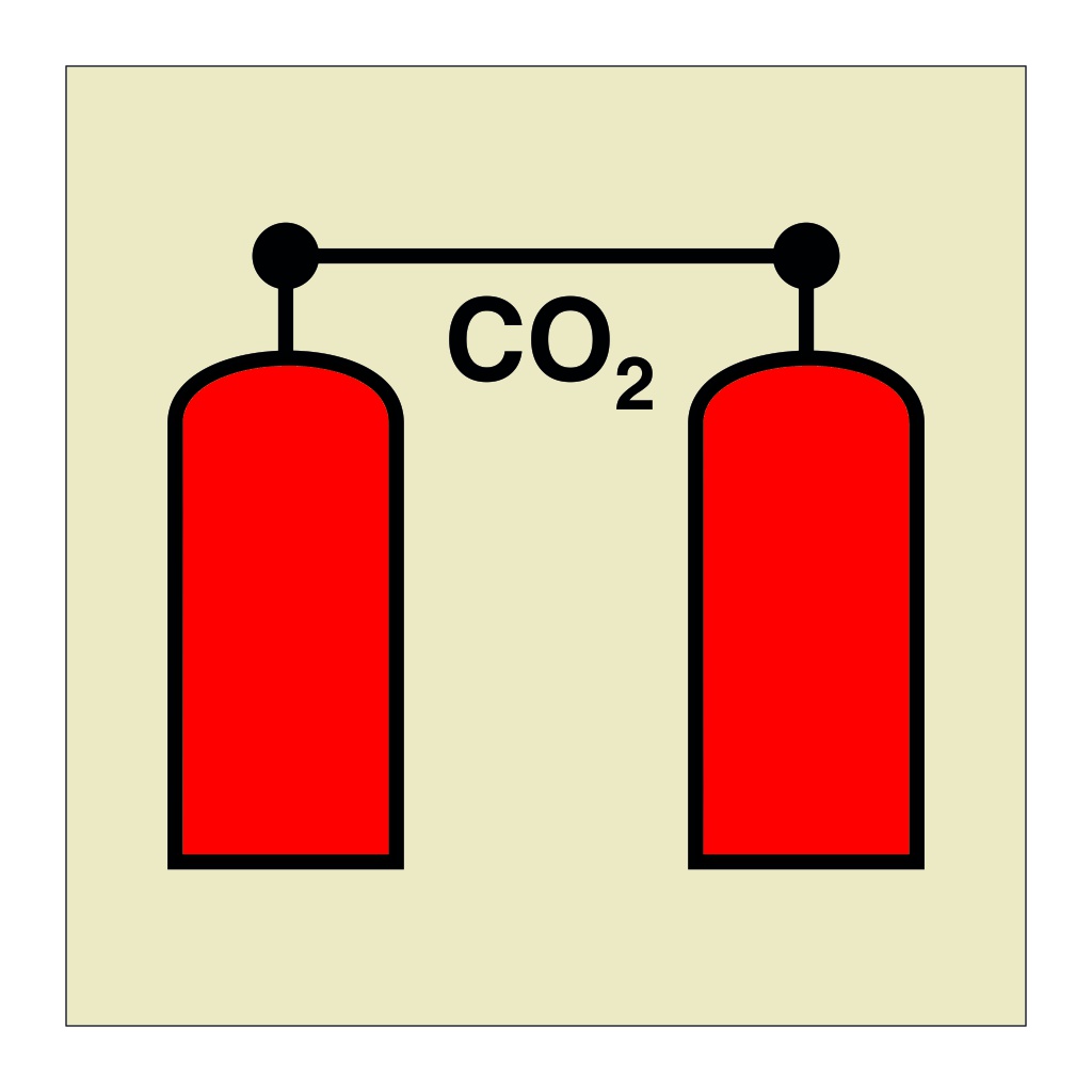 CO2 Release Station (Marine Sign) | British Safety Signs