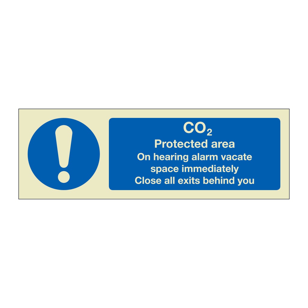 CO2 Protected area (Marine Sign) | British Safety Signs