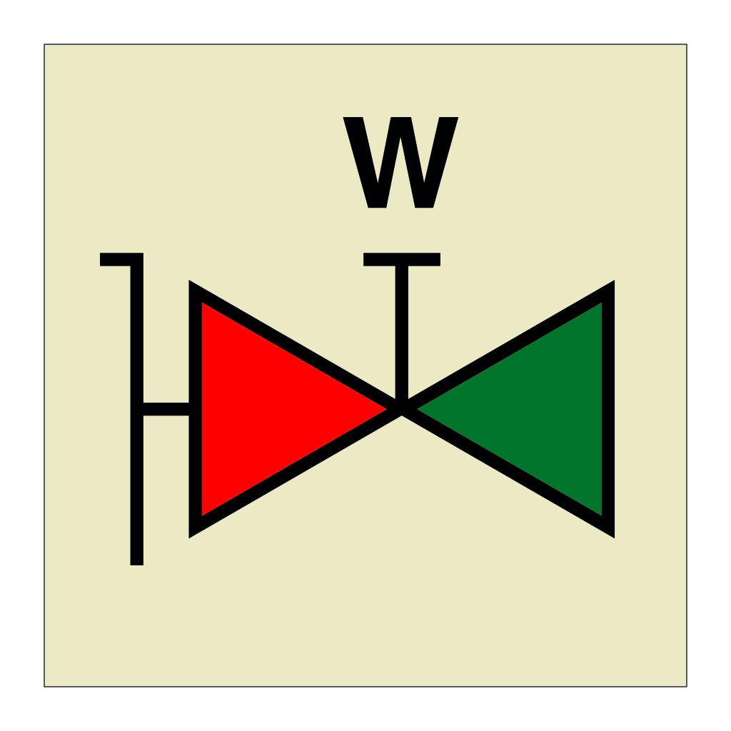 Fire hydrant (Marine Sign) | British Safety Signs