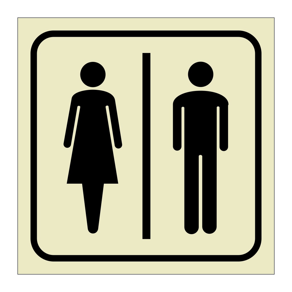 Toilets (Marine Sign) | British Safety Signs